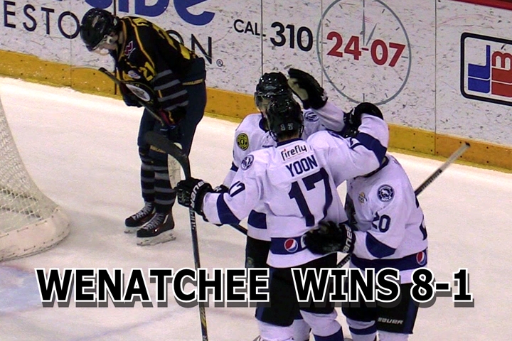 Wenatchee Wild Down Vipers 8-1 | Vernon Vipers