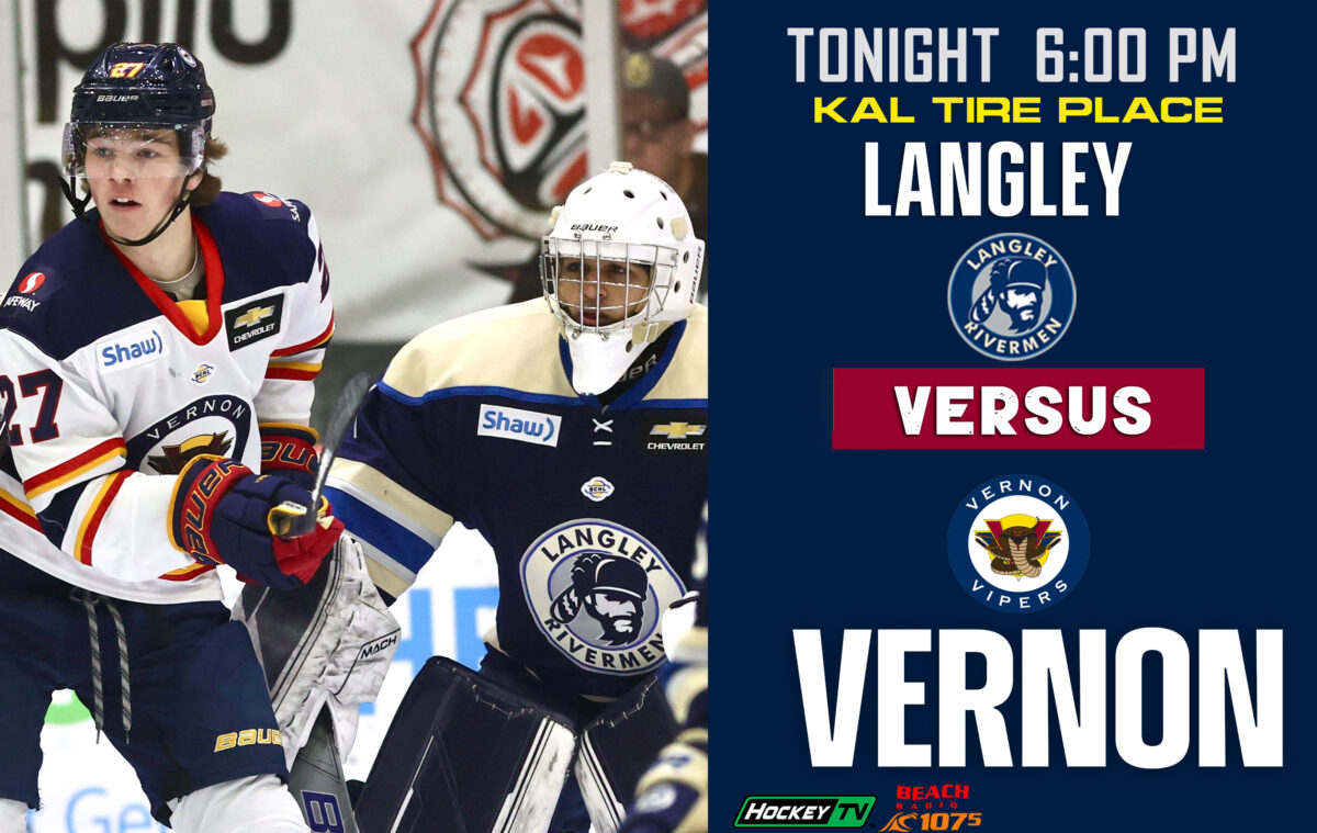 Vipers Game Day – Vipers Finish Parents Weekend, Host Langley | Vernon Vipers