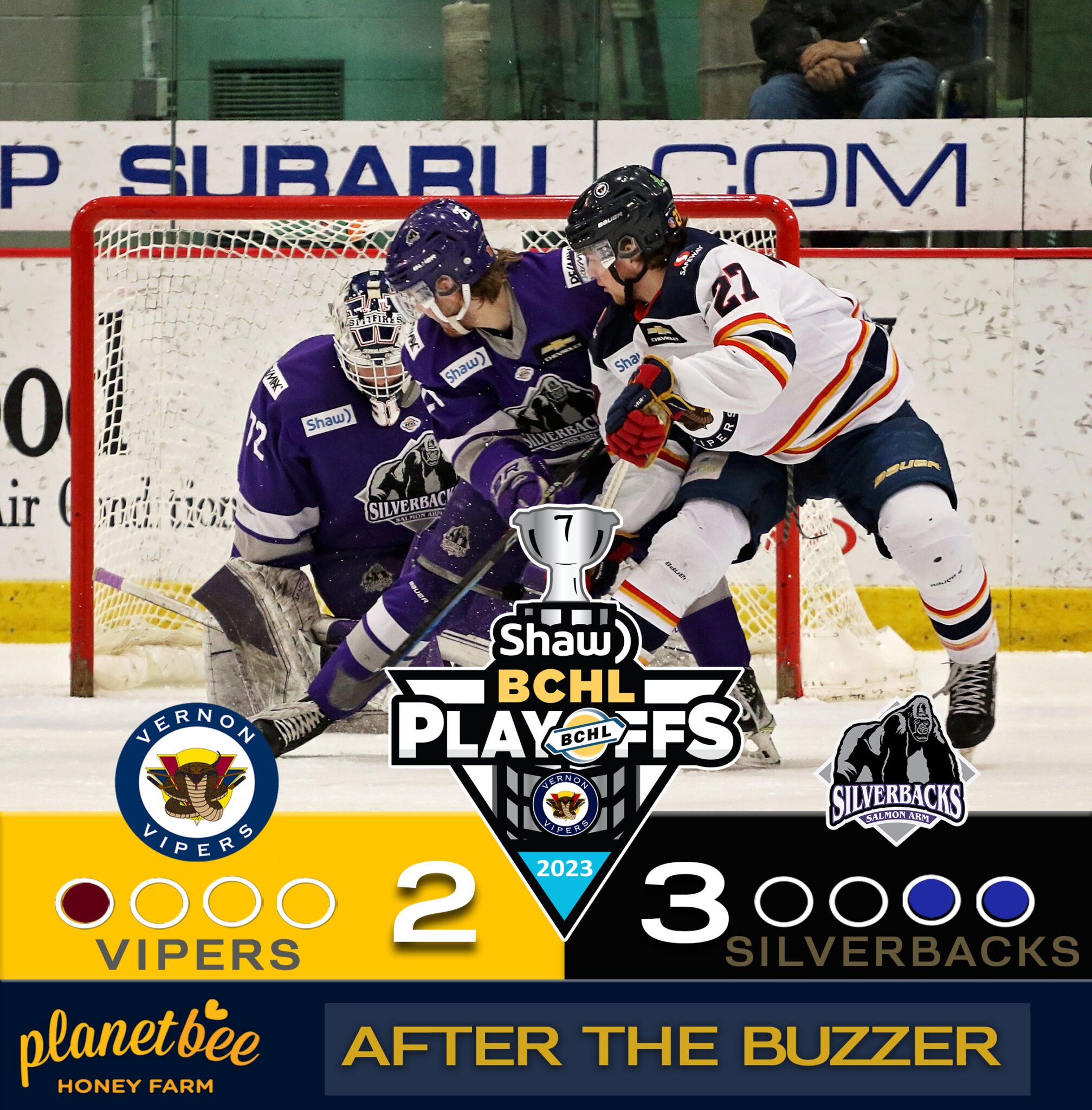 After the Buzzer – Vipers Tie, But Drop Double OT Thriller at KTP ...