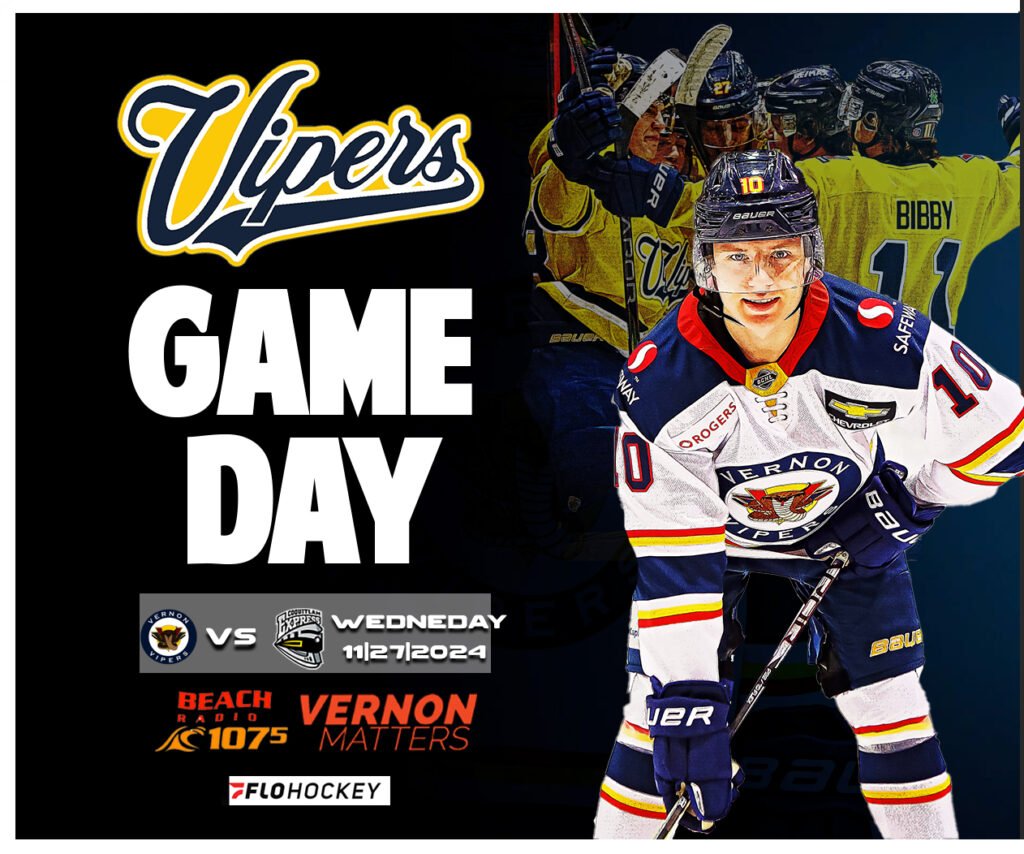 Game #22 – Vernon Vipers Pregame Report | Vernon Vipers